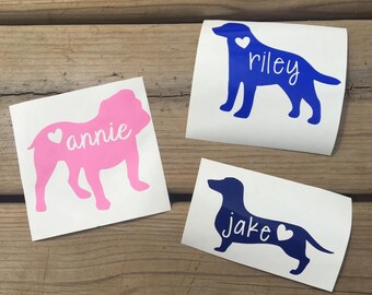 Pet decals | Etsy