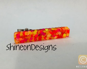 Neon Hair Clip | Etsy