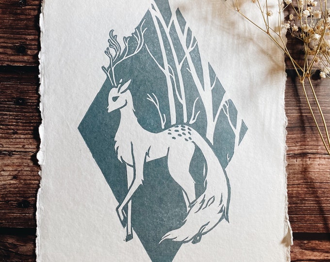 DIY Deer Fox II DXF Deer Fox Papercraft Twig Hilda - Etsy Canada