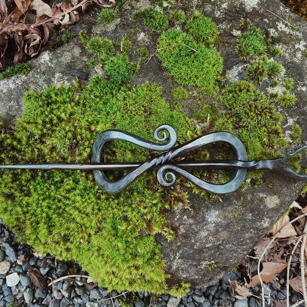 Forged Hair Stick Etsy