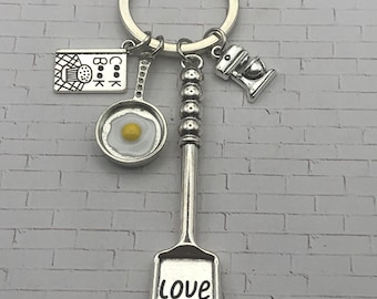Cooking Keychain - Etsy