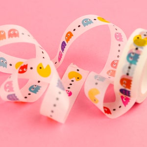Pac Man Washi Tape is a Classic Retro Game Masking Tape Flash Back to ...