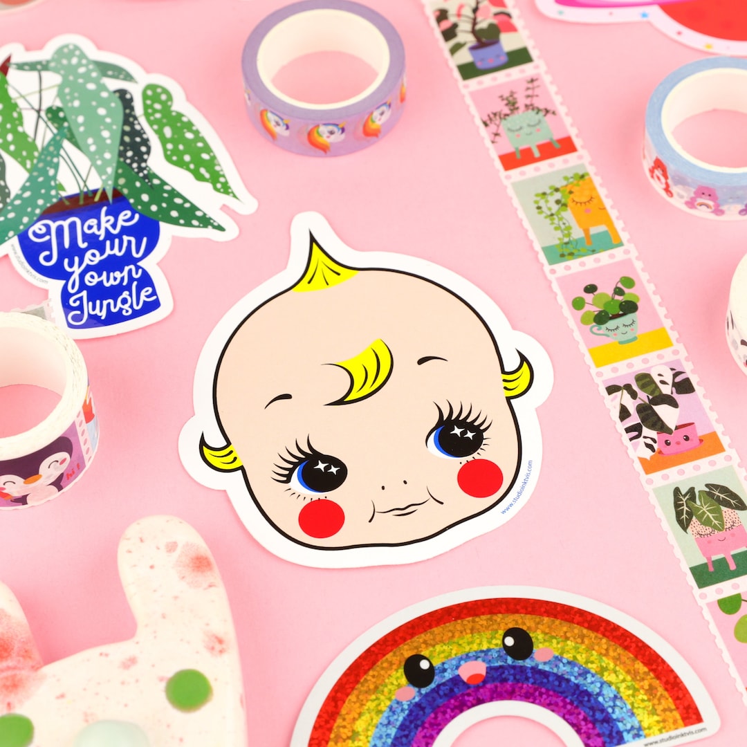 Kewpie Kawaii Sticker Vinyl Car Decal for Every Kewpie and Sticker ...