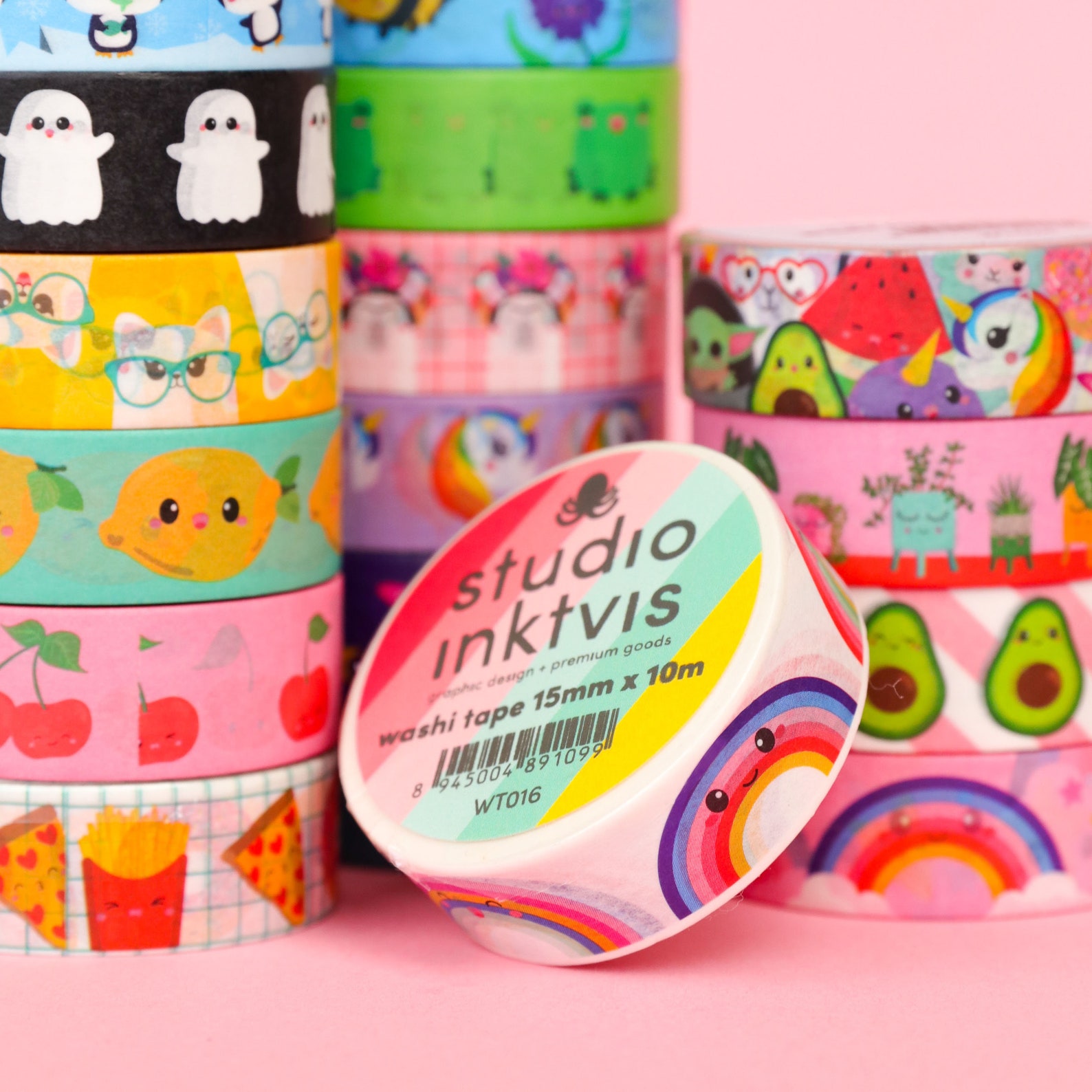 Cat Washi Tapes Masking Tape Cat Face White Cats Kitten - Etsy