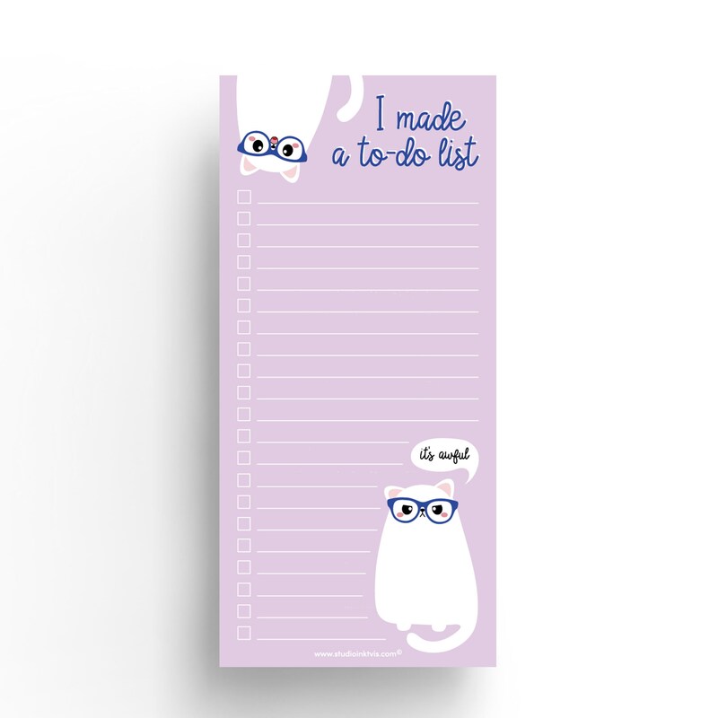 To Do List Pad - Etsy