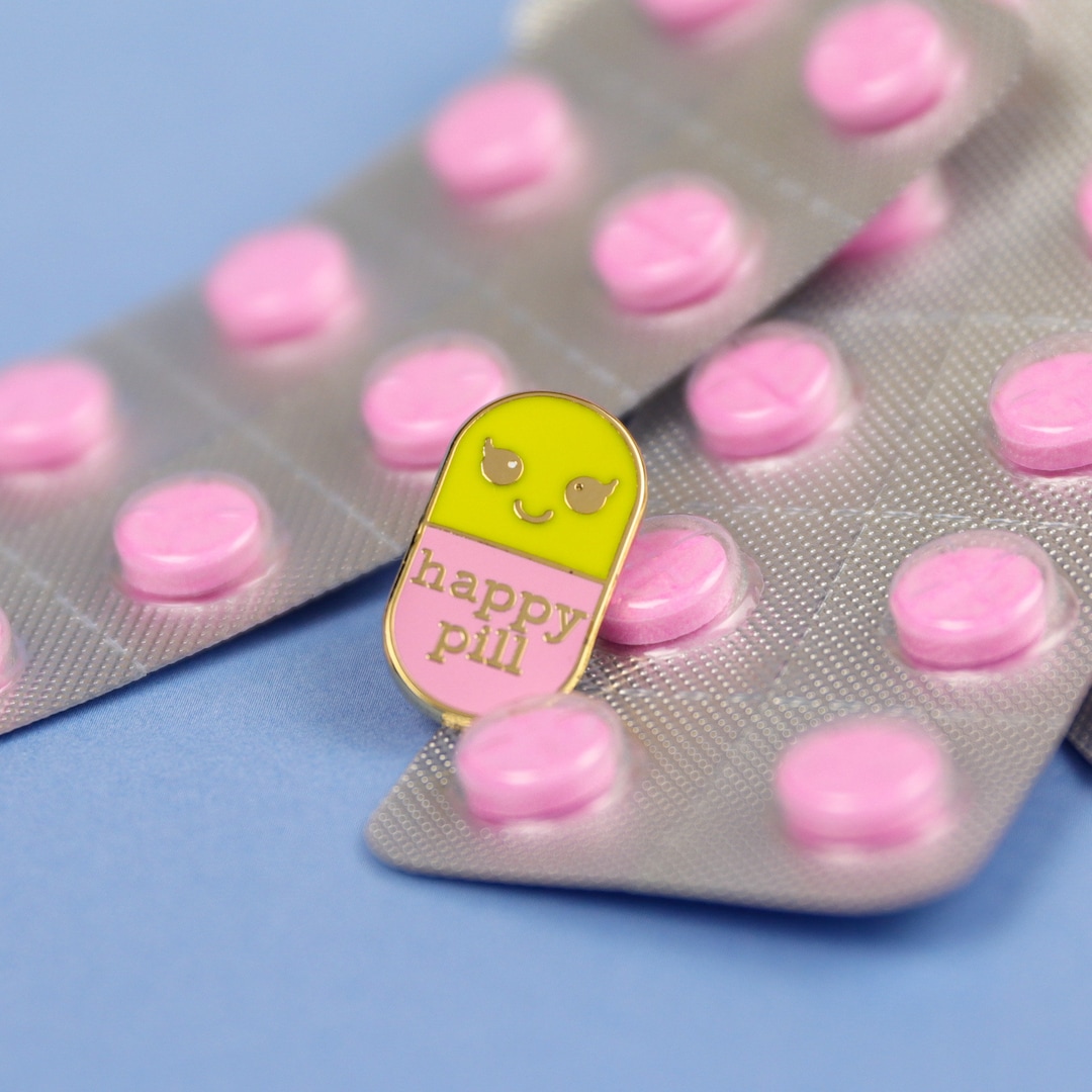 Nurse Pin Happy Pill is a Great Medical Pins Gift for Medical Assistant ...
