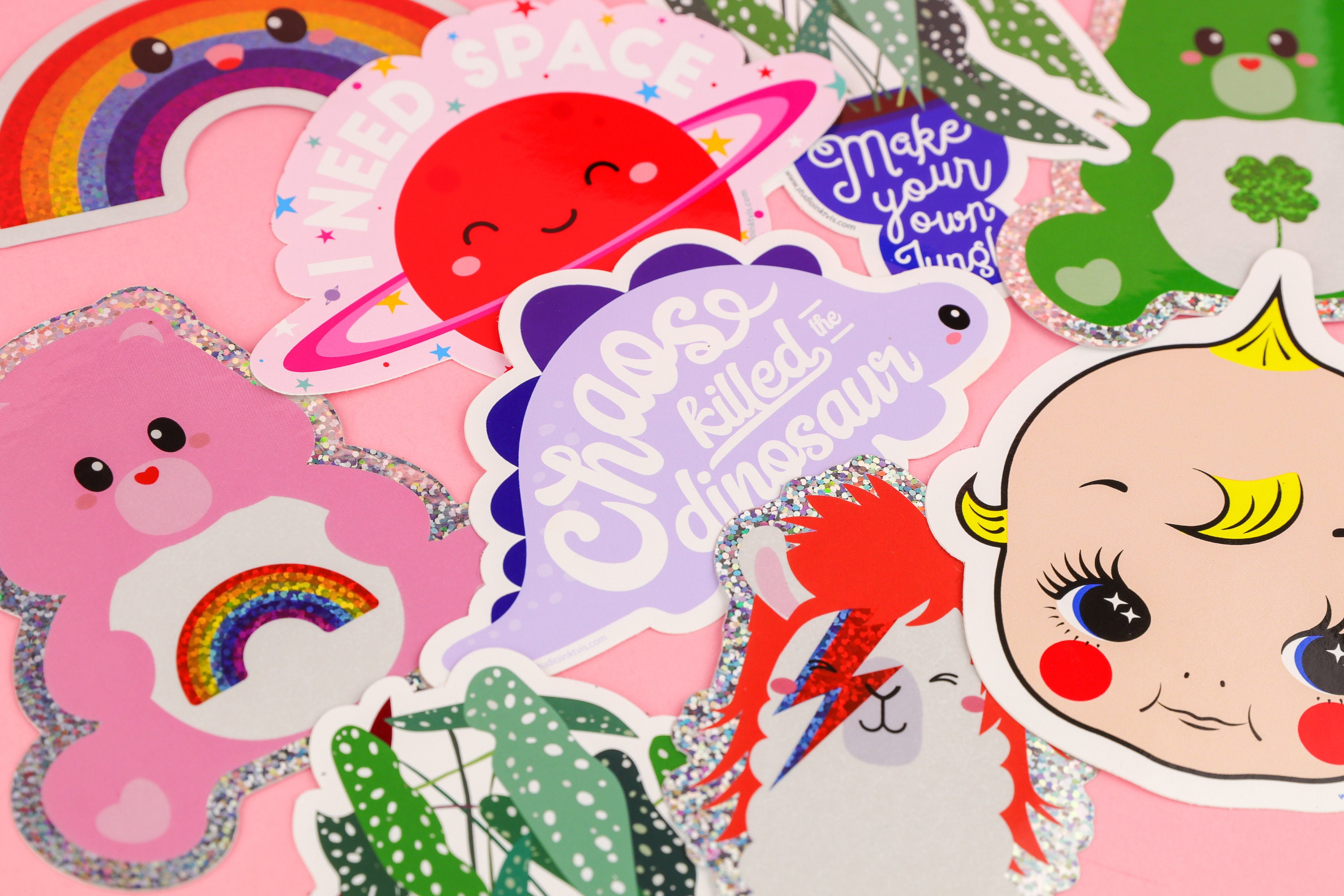 Glitter Care Bear Rainbow Car Decal Sticker. Lovely Care Bear - Etsy