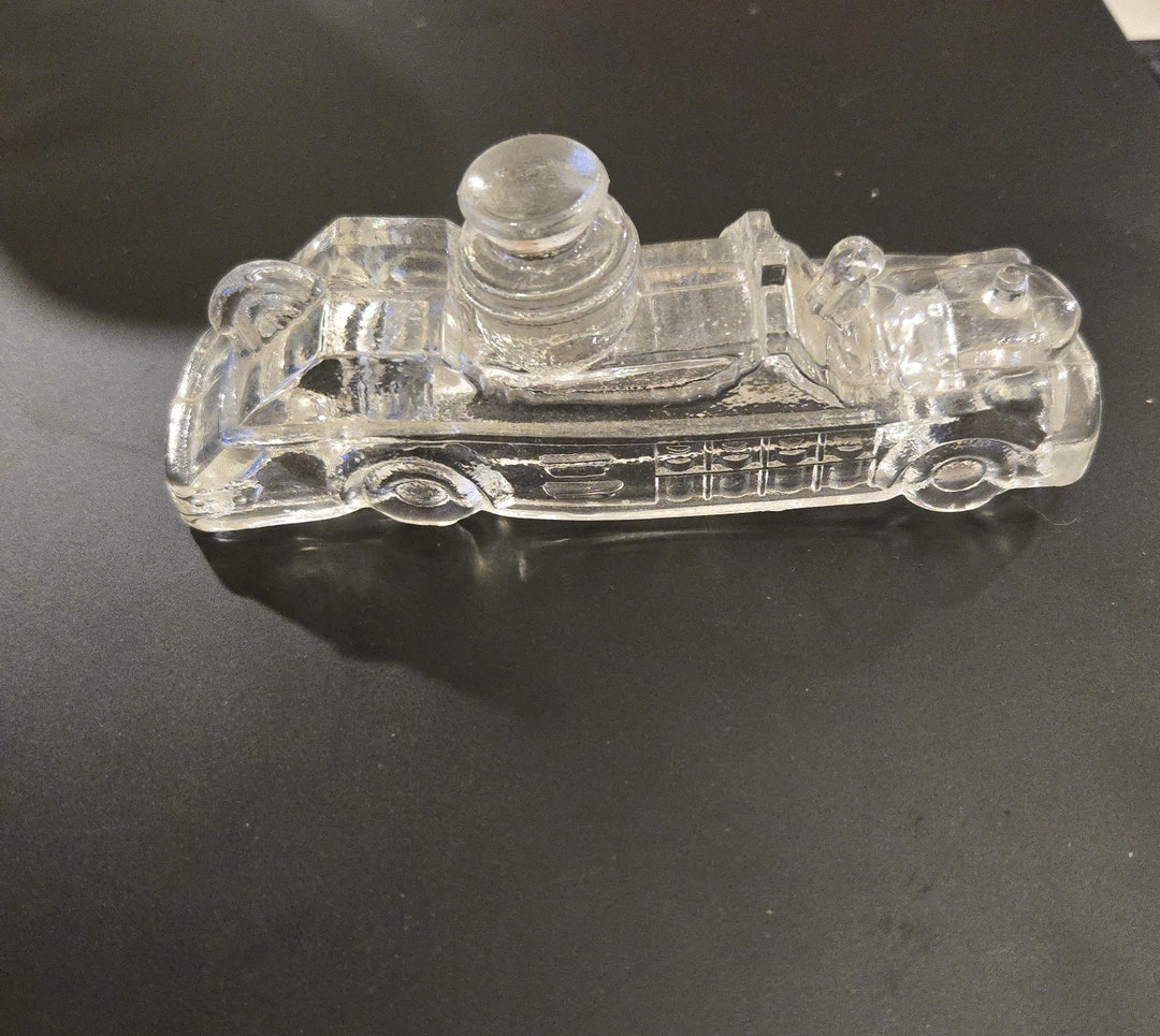Clear Glass Fire Truck - Etsy