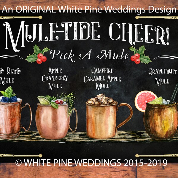 Moscow Mule Wedding Sign - Etsy