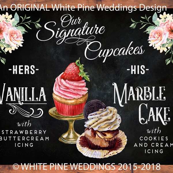 Cupcakes Sign - Etsy