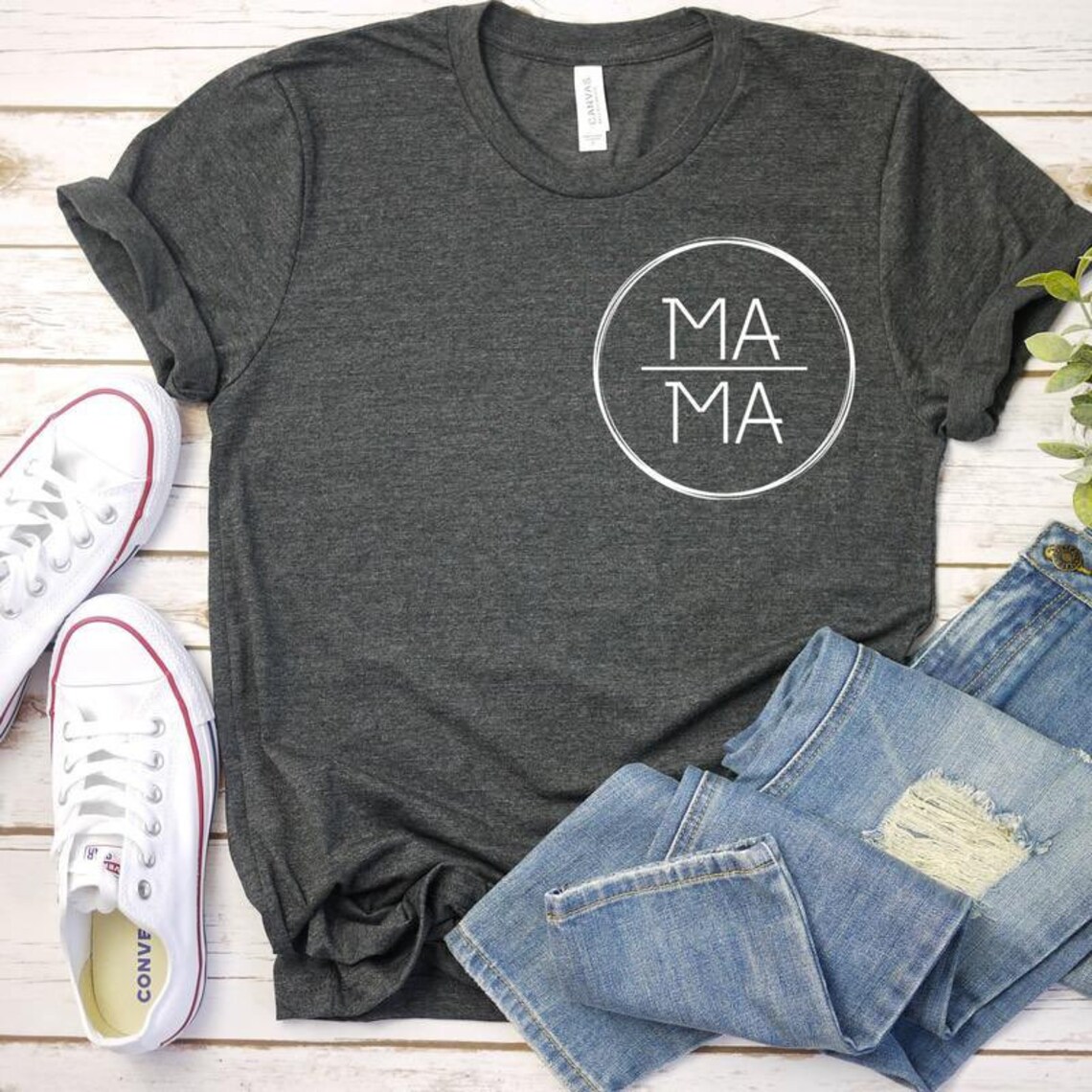 MAMA. Pocket Tee. Momlife. Screen Printing. Bella Canvas Tee. Free ...