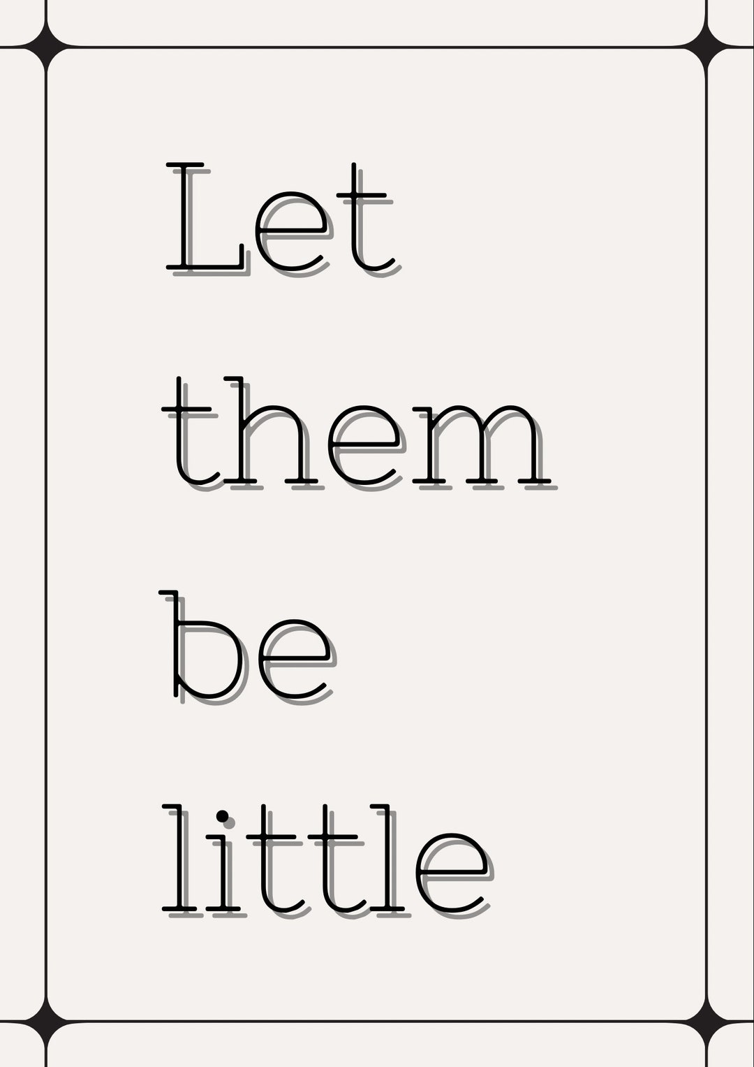 Let Them Be Little - Etsy