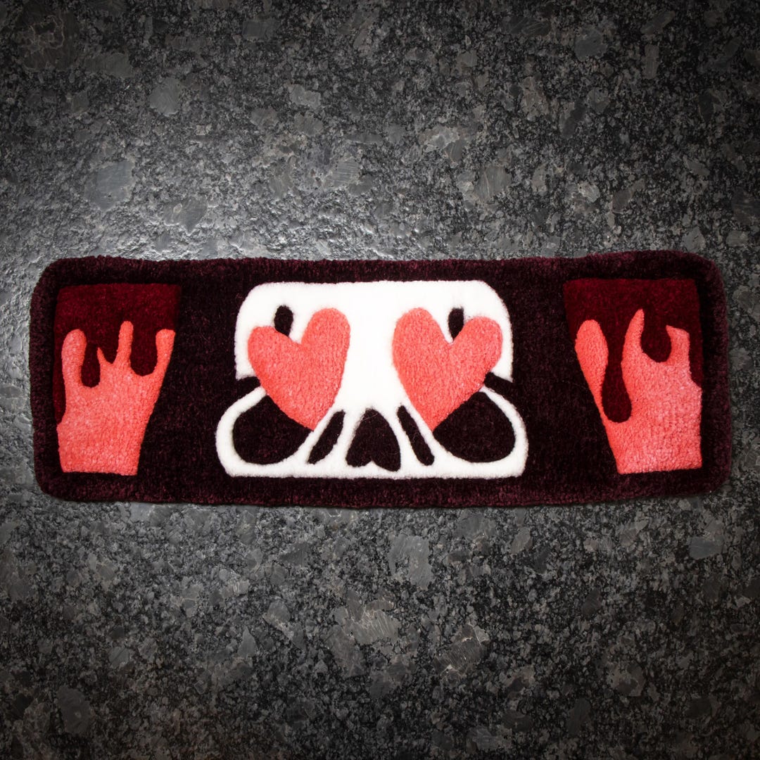 Ghostface Keyboard Support Rug - OG Design - Etsy