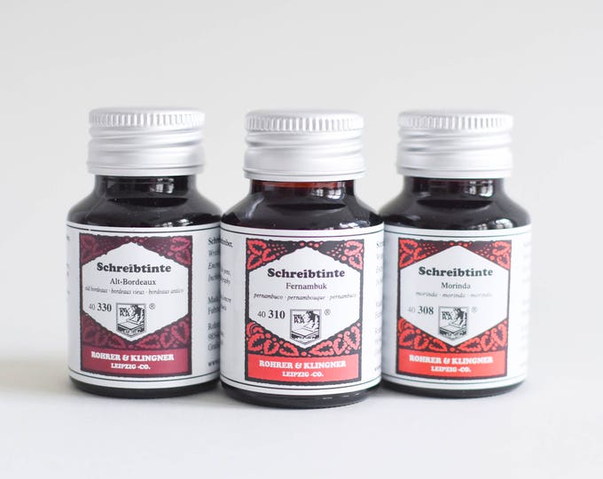 Red Calligraphy Ink, Converter Ink, Fountain Pen Ink, Refillable ...