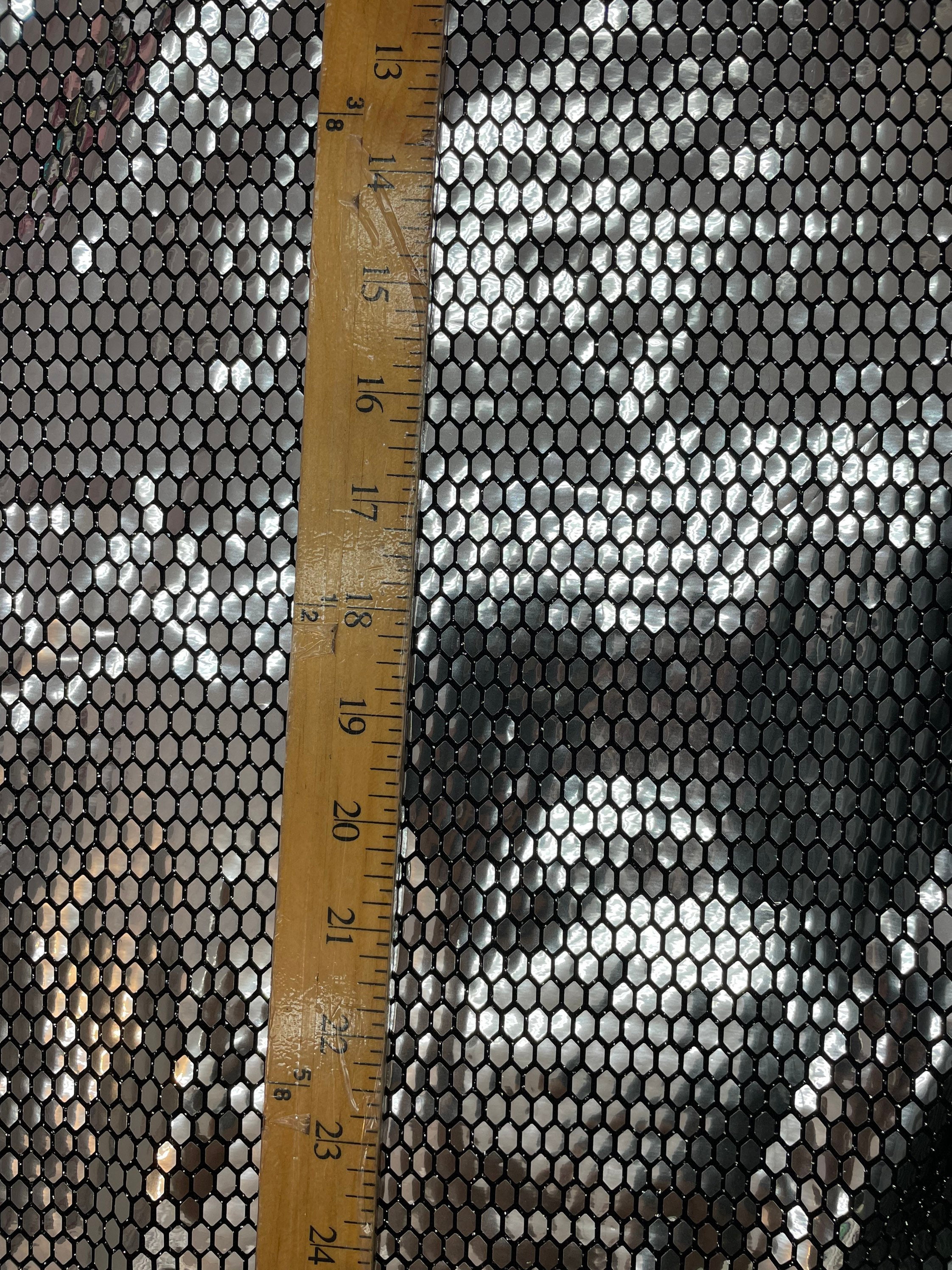 Honeycomb Mirror Sequins on Spandex 58/60 Inch Wide Sold by | Etsy