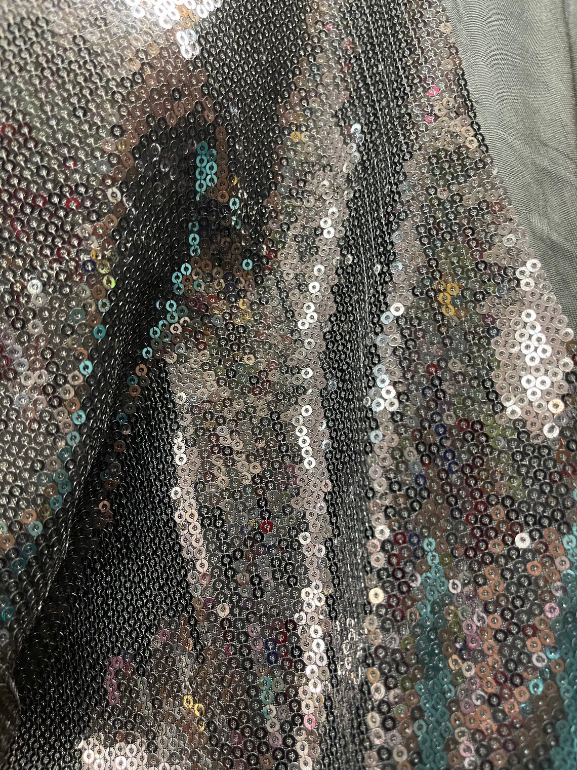 Mini Disc Flat Sequin Spandex Fabric by the Yard - Etsy