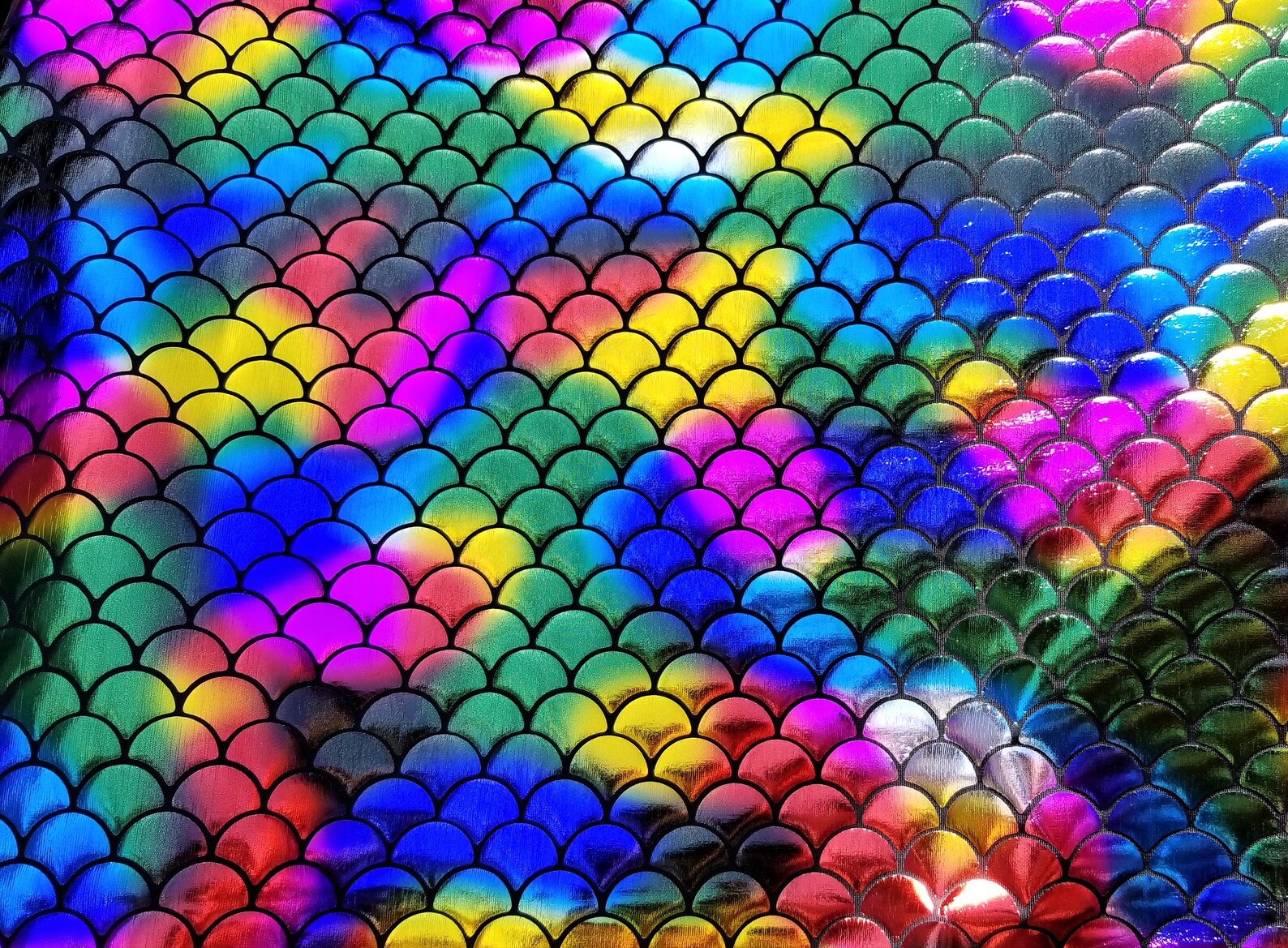 NEW Rainbow Mermaid Scales 3/4 Inch 60' Inch - Etsy