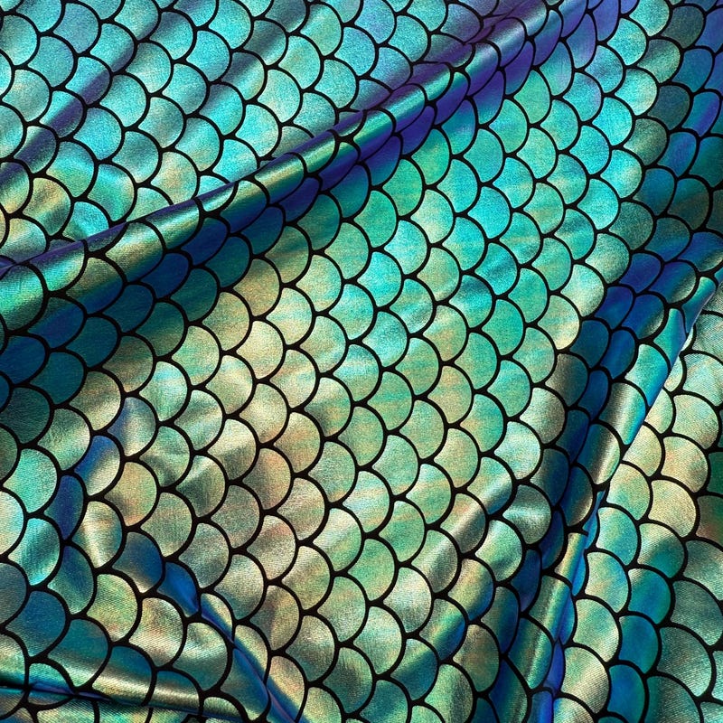 Fish Scale Fabric - Etsy