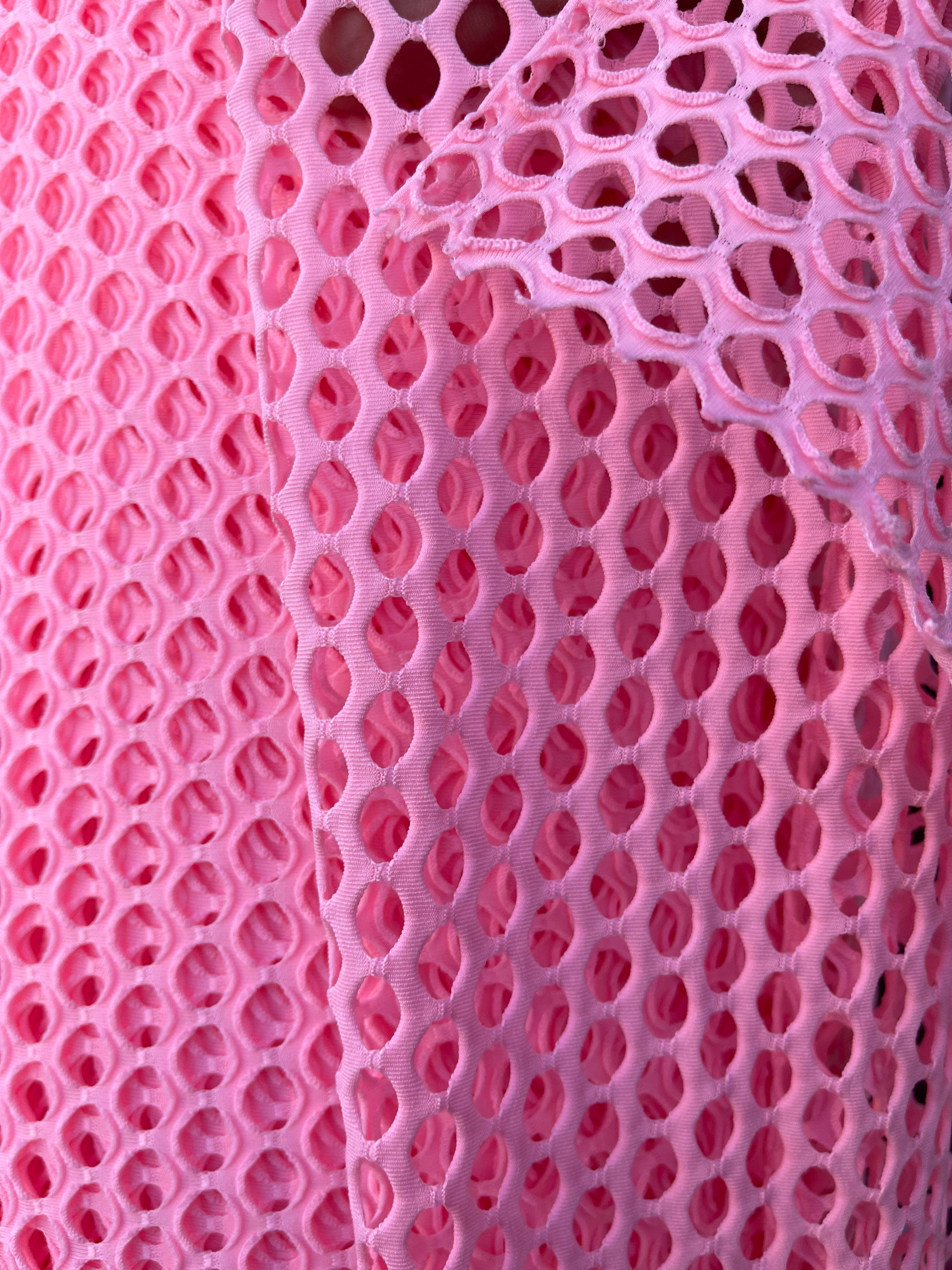 Pink Fishnet Nylon Spandex 60 Pink/ Fabric Sold by the - Etsy