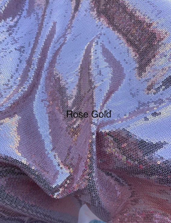 Mini Disc Flat Sequin on Poly Spandex Fabric by the Yard - Etsy