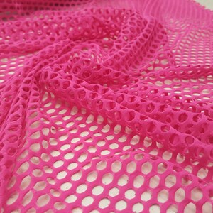 Fishnet Nylon Spandex 60" Pink / Sold by Yard - Etsy
