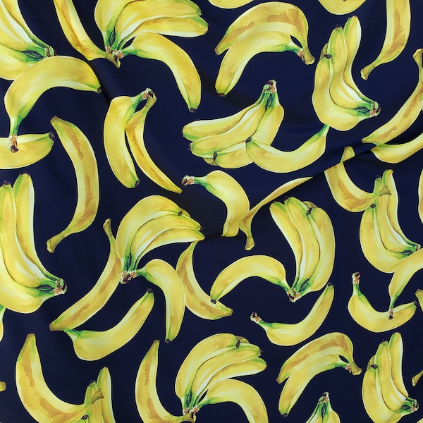 Banana Fabric - Etsy