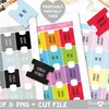Planner Tabs Stickers, Monthly Tabs Stickers, Printable Planner ...