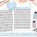 Doodle Water Bottle Hydrate Printable Planner Stickers | Etsy