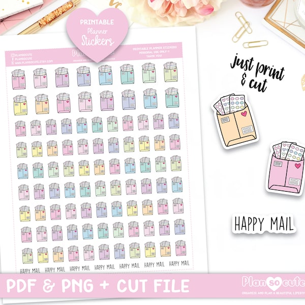 Happy Mail Printable - Etsy