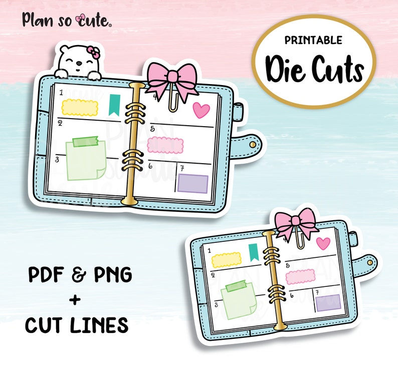 Digital Die Cuts, Planner Cleo, Planner Girl. Personal Use Only. - Etsy