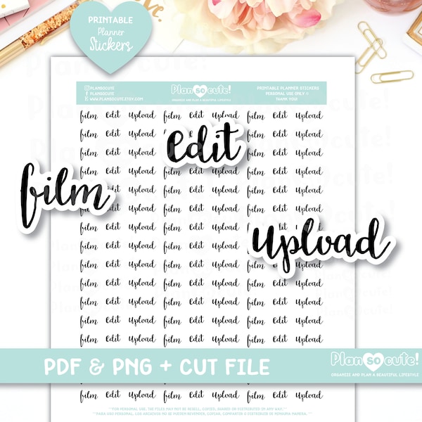 Script Words - Etsy