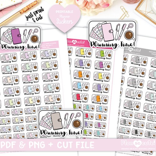 Me Time Printable Printable Planner Stickers Hobonichi - Etsy