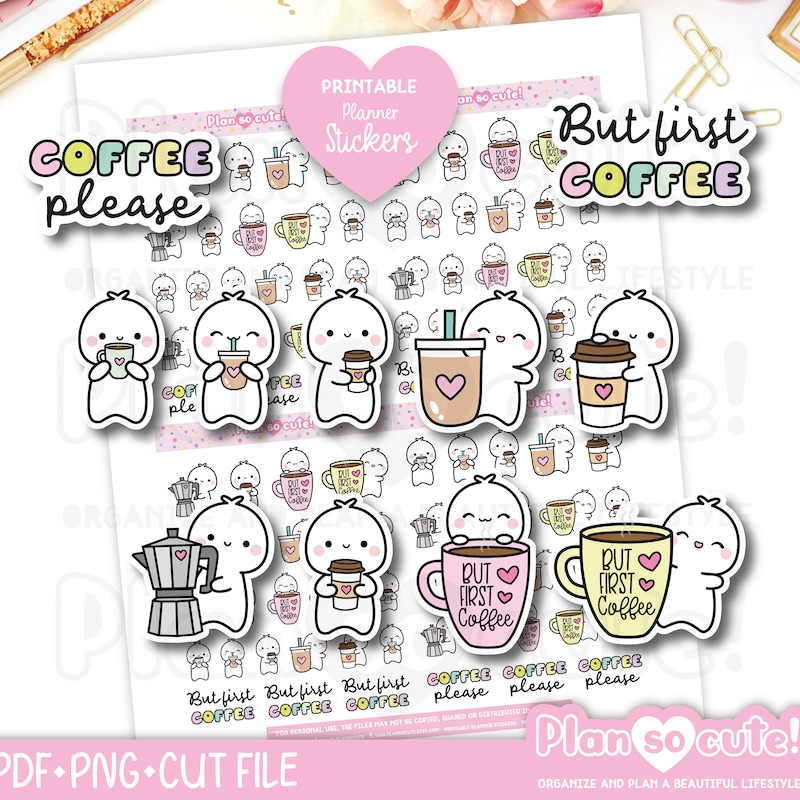 Coffee Monsterz Sticker - Etsy