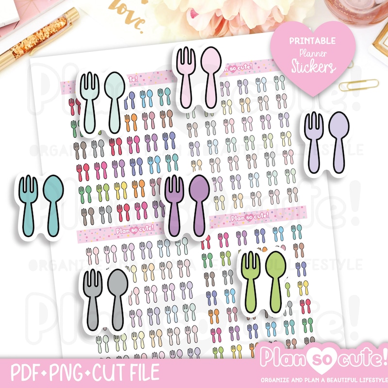 Meal Planning Sticker - Etsy