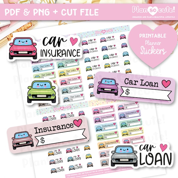 Bill Pay Stickers - Etsy