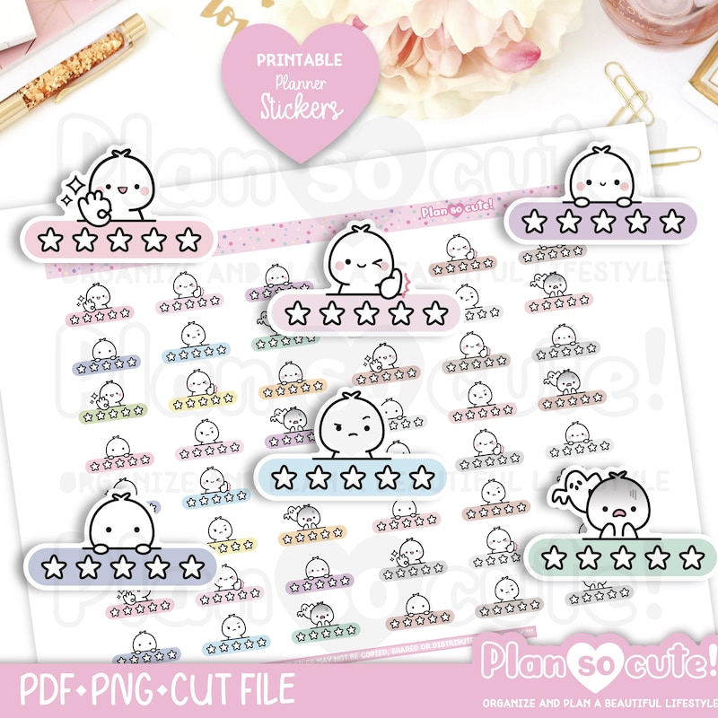 Stickers Tiny Stars - Etsy