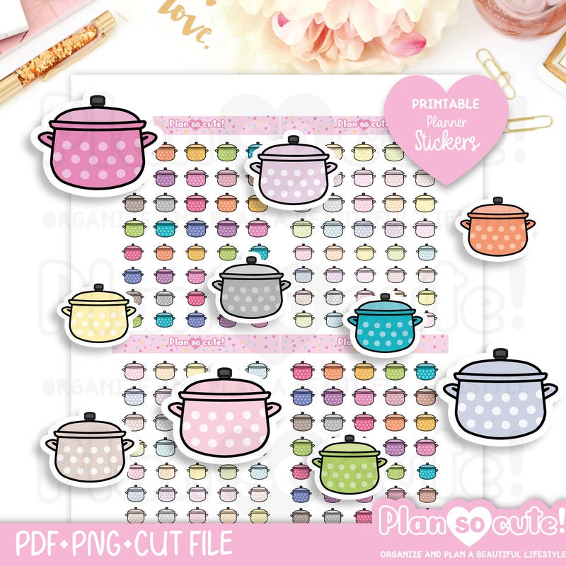 Pot Stickers - Etsy