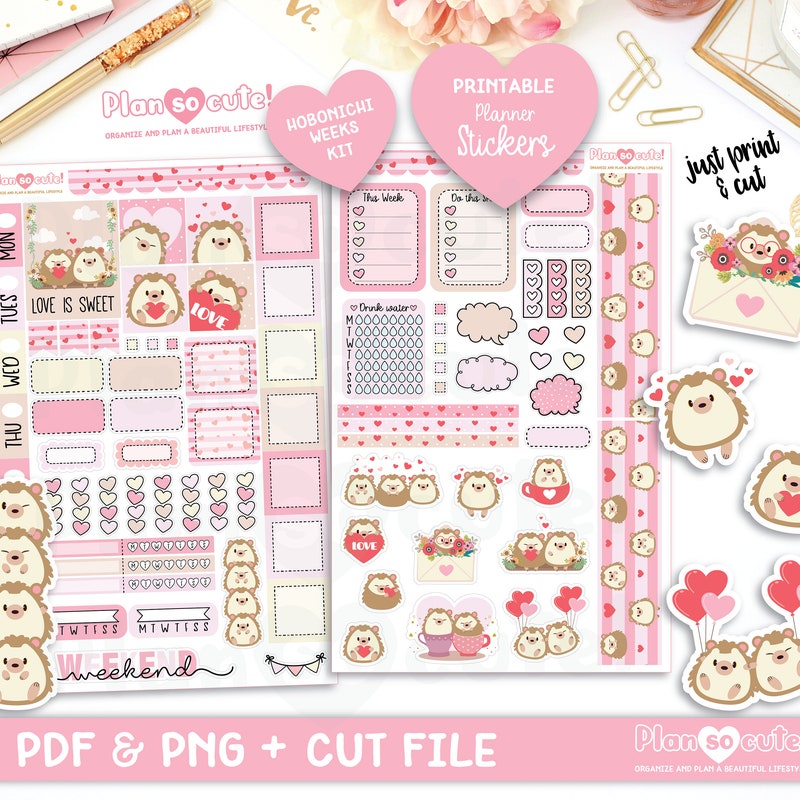 Week Day Sticker Kits - Etsy