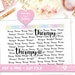 To Do Script, Printable Planner Stickers, Cricut and Silhouette Files ...