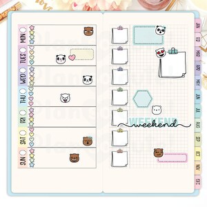 Emoji Printable Planner Stickers, Bear Emojis, Cute Bear Emojis, Cricut ...