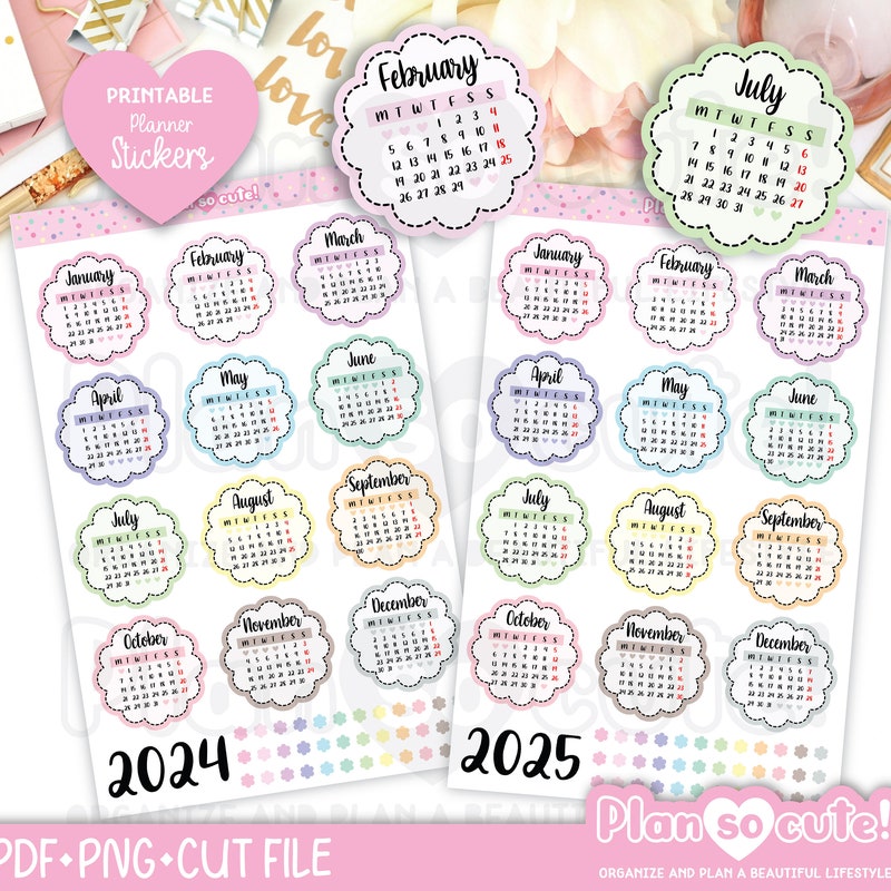 Waterproof Calendars - Etsy