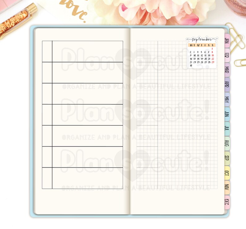 Calendar 2024- 2025, Printable Planner Stickers - Etsy