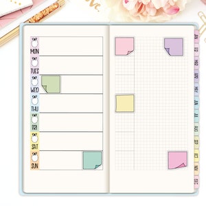 Sticky Notes, Printable Planner Stickers, Note Stickers, Bullet Journal ...