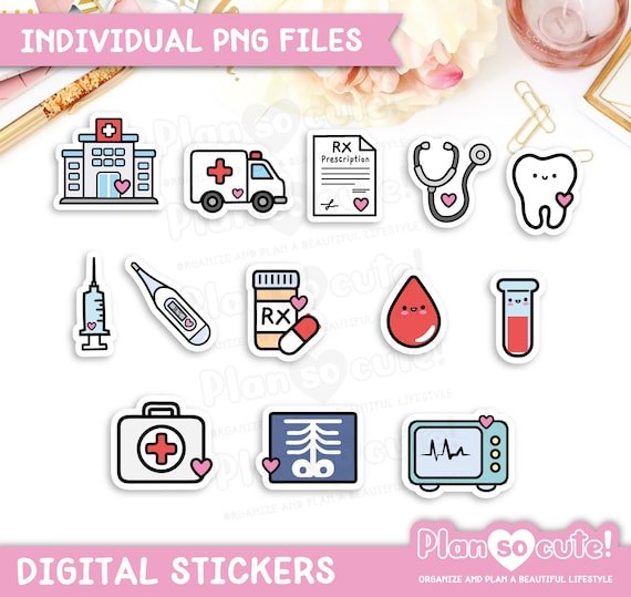 Medical Png Stickers