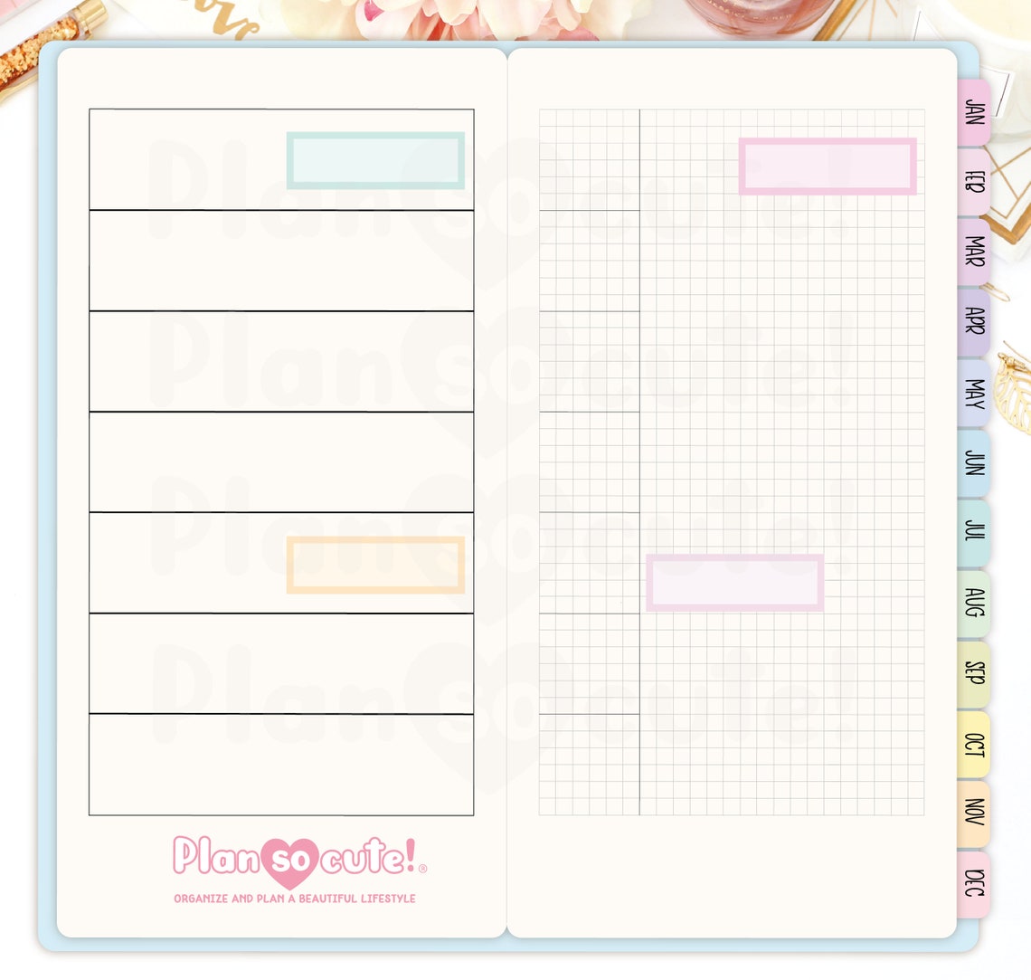 PRINTABLE Quarter Box, Rainbow, Pastel and Neutral Colors. Printable ...