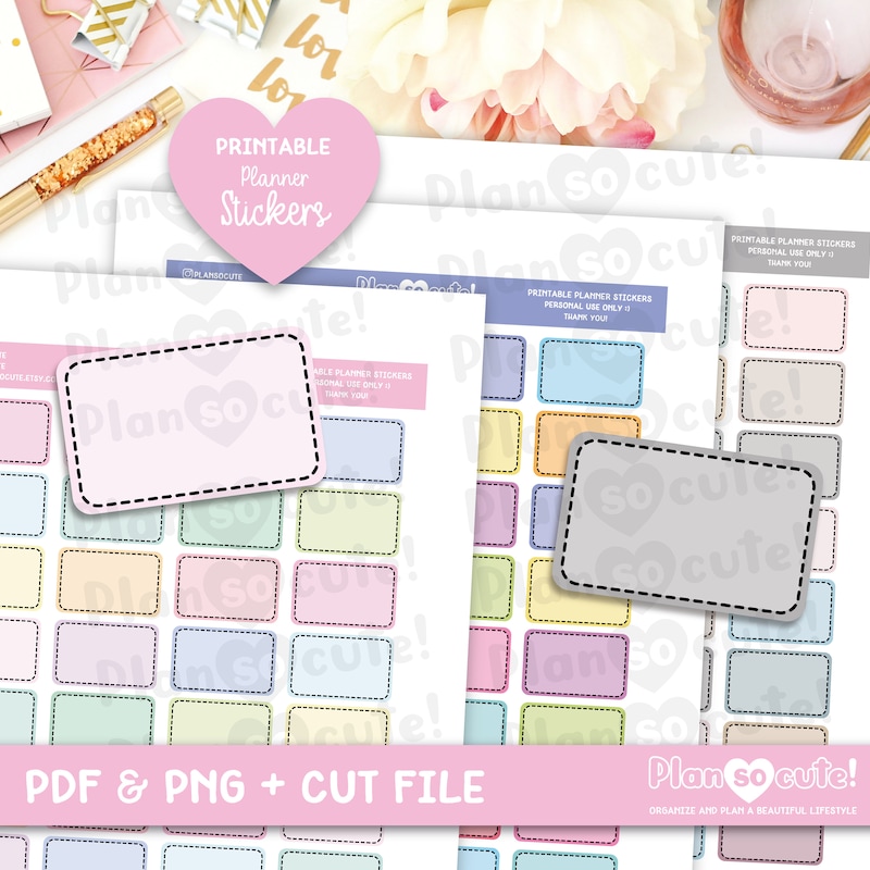 1 Inch Box Planner - Etsy