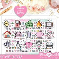 Printable Stickers - Etsy UK