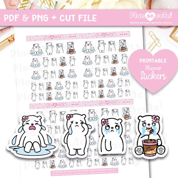 Sad Stickers - Etsy