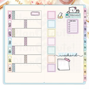 Medicine Weekly Tracker, Printable Planner Stickers - Etsy