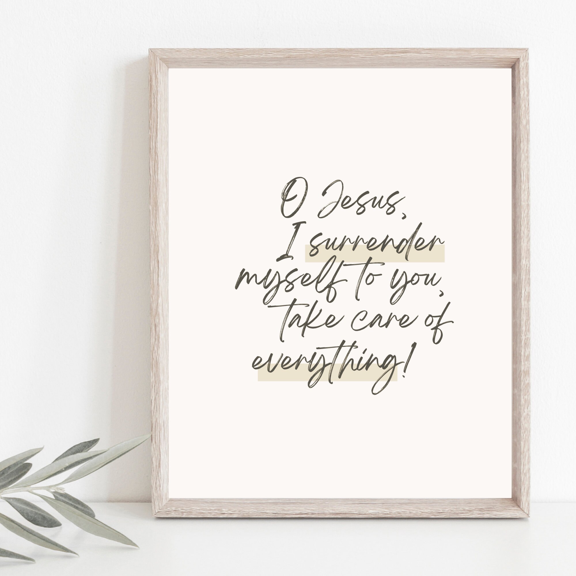 Surrender Download | Novena of Surrender Print | Surrender Novena Print ...